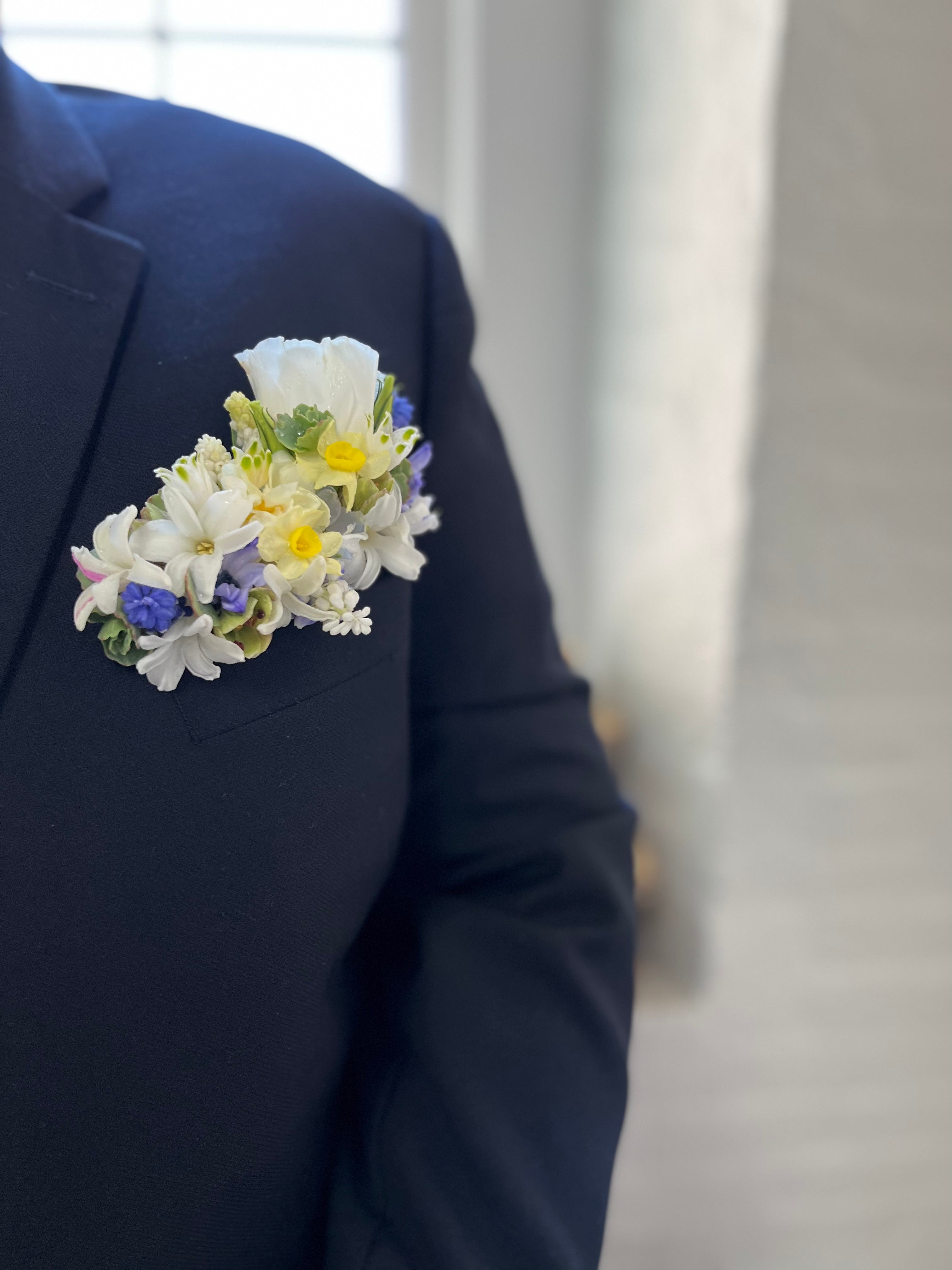 pocket square – stem & vine